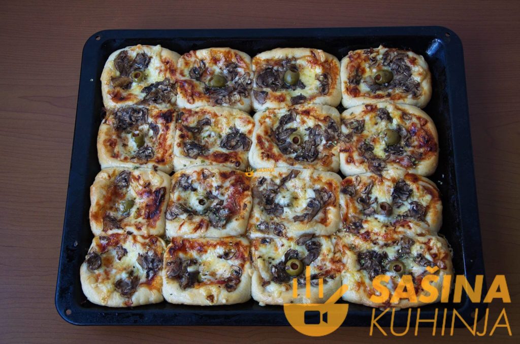 Sašina kuhinja | Mini pizze - VIDEO | Sašina kuhinja