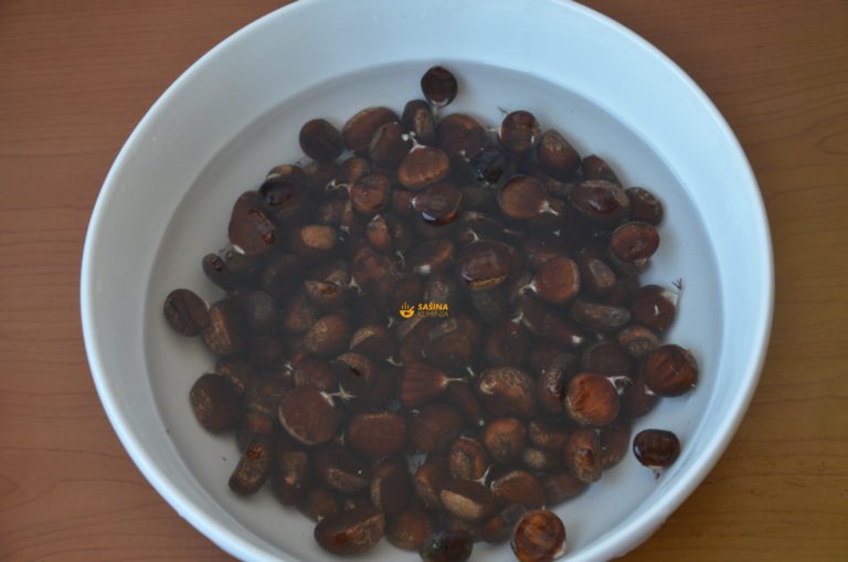 Sašina kuhinja | Kesteni iz Pećnice Rerne Chestnuts Oven | Sašina kuhinja