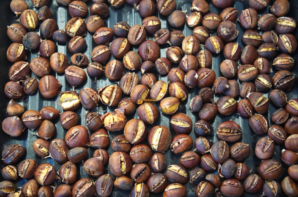 Sašina kuhinja | Kesteni iz Pećnice Rerne Chestnuts Oven | Sašina kuhinja