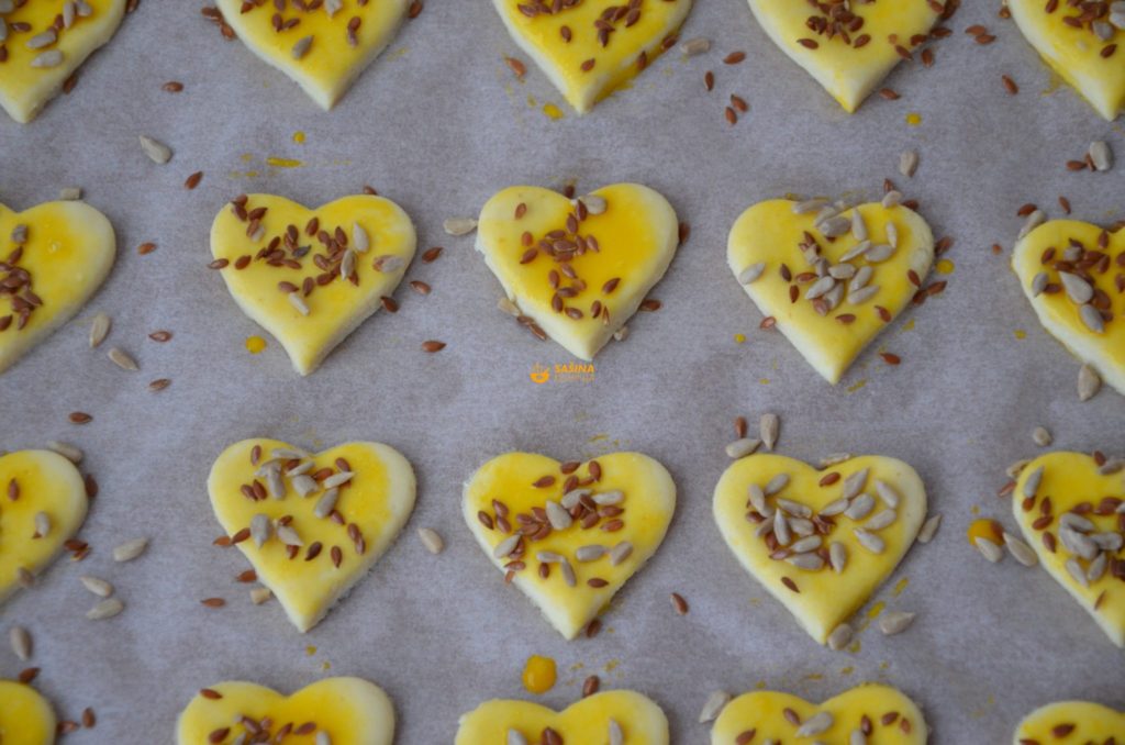 Sašina kuhinja | Novogodišnja slana srca recept | Sašina kuhinja