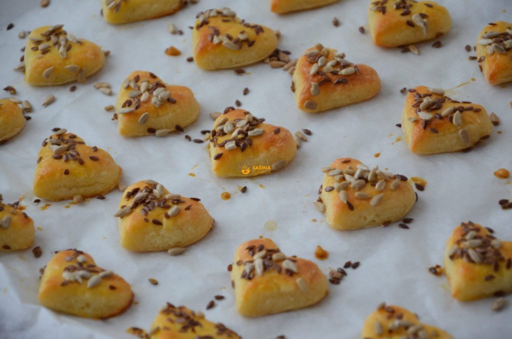 Sašina kuhinja | Novogodišnja slana srca recept | Sašina kuhinja