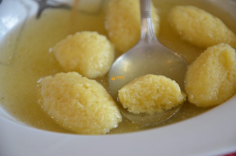 Sašina kuhinja | Griz noklice za juhu recept | Sašina kuhinja