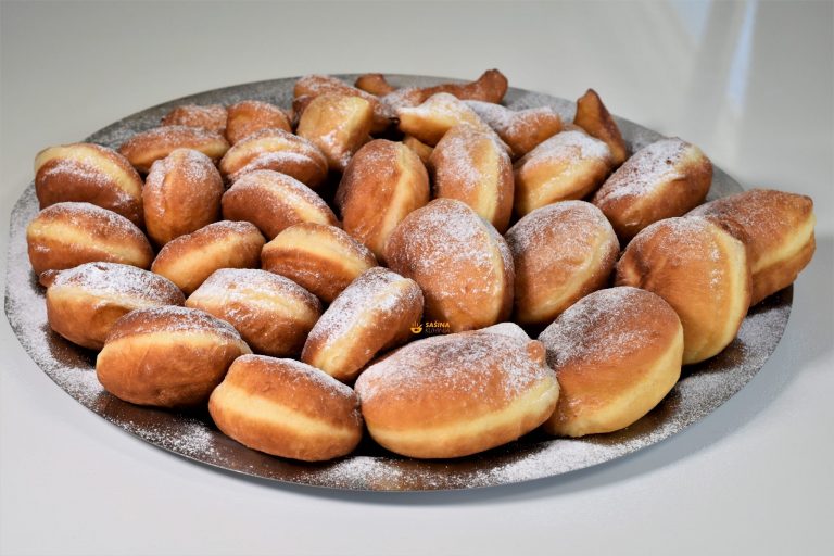 Sašina kuhinja | Punjene krafne krofne recept | Sašina kuhinja