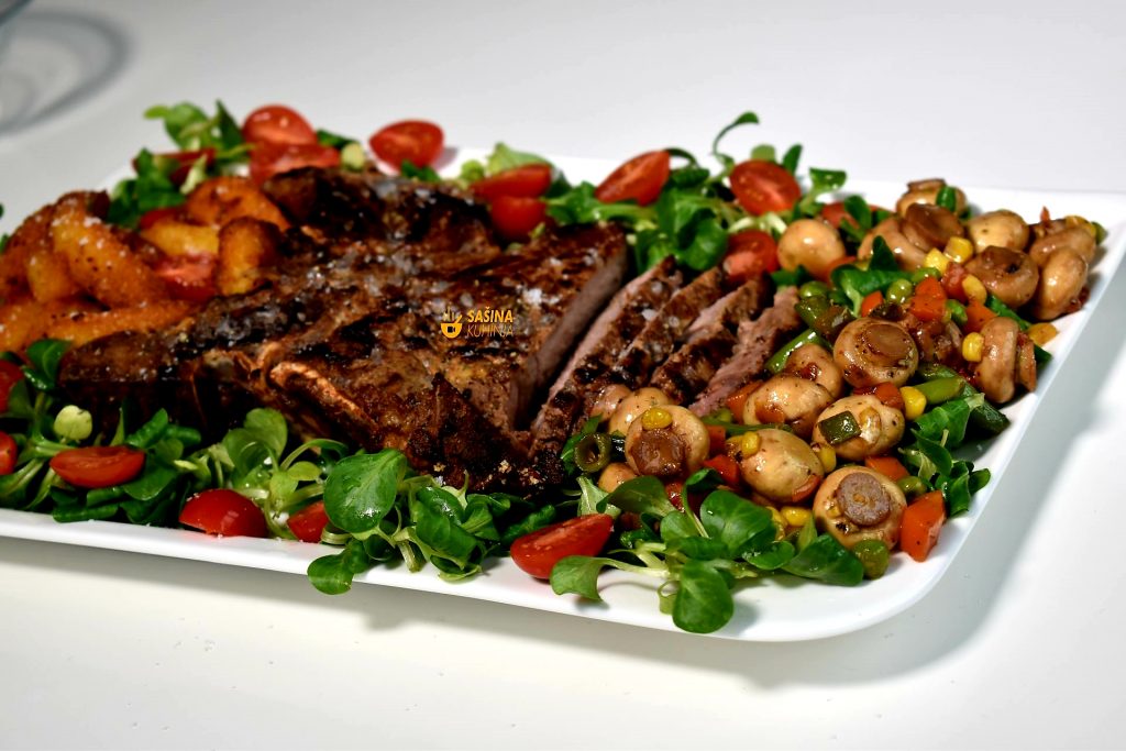 Sašina kuhinja | Ramstek od junetine ili juneći ramsteak 3 recepta ...