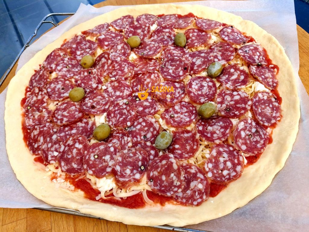 Sašina kuhinja | Tijesto za pizzu gotovo za par minuta koje još niste ...