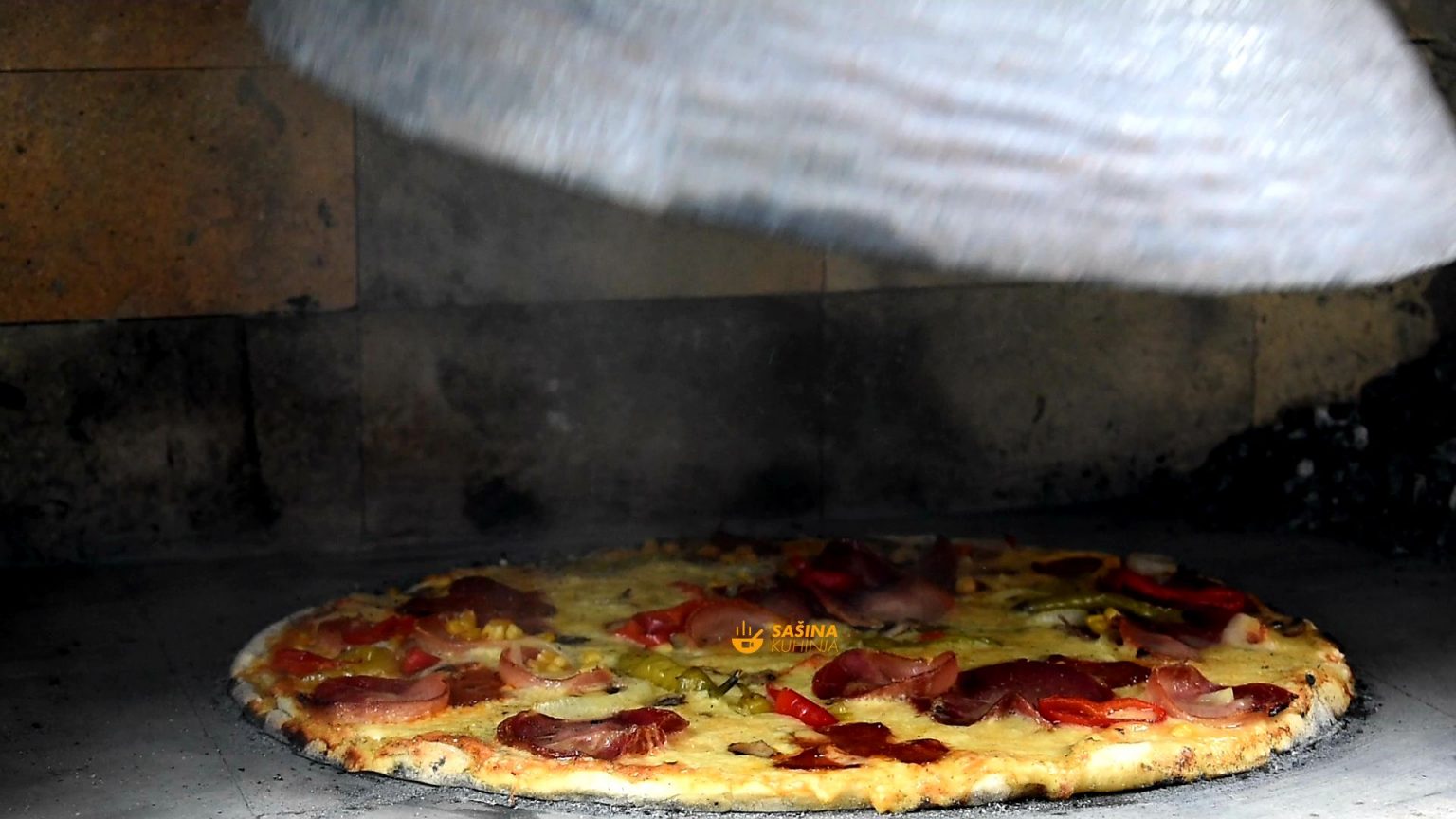 Sašina kuhinja | Pizza pod pekom ili ispod peke asmr recept | Sašina ...