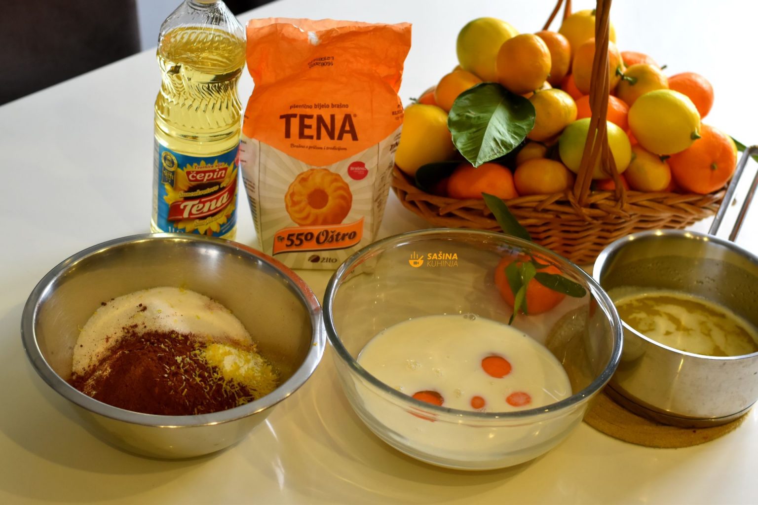 Sašina kuhinja | Recept za mafine s čokoladom 24 komada | Sašina kuhinja
