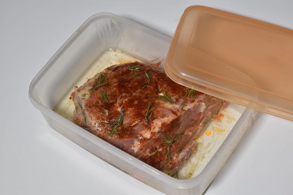 Sašina kuhinja | Svinjska lopatica ili plećka iz pećnice recept ...
