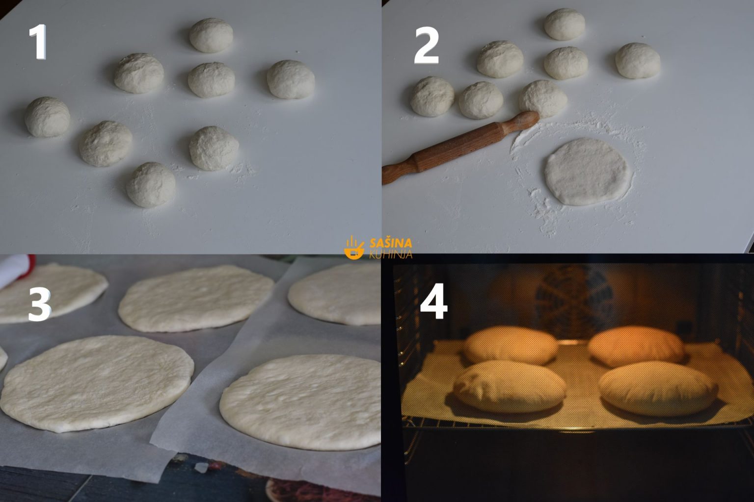 Sašina kuhinja | Somun recept lepinje za ćevape | Sašina kuhinja