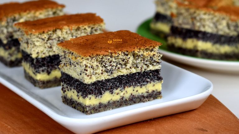 Sašina kuhinja | Čarobni kolač recept iz jedne smjese 5 slojeva ...