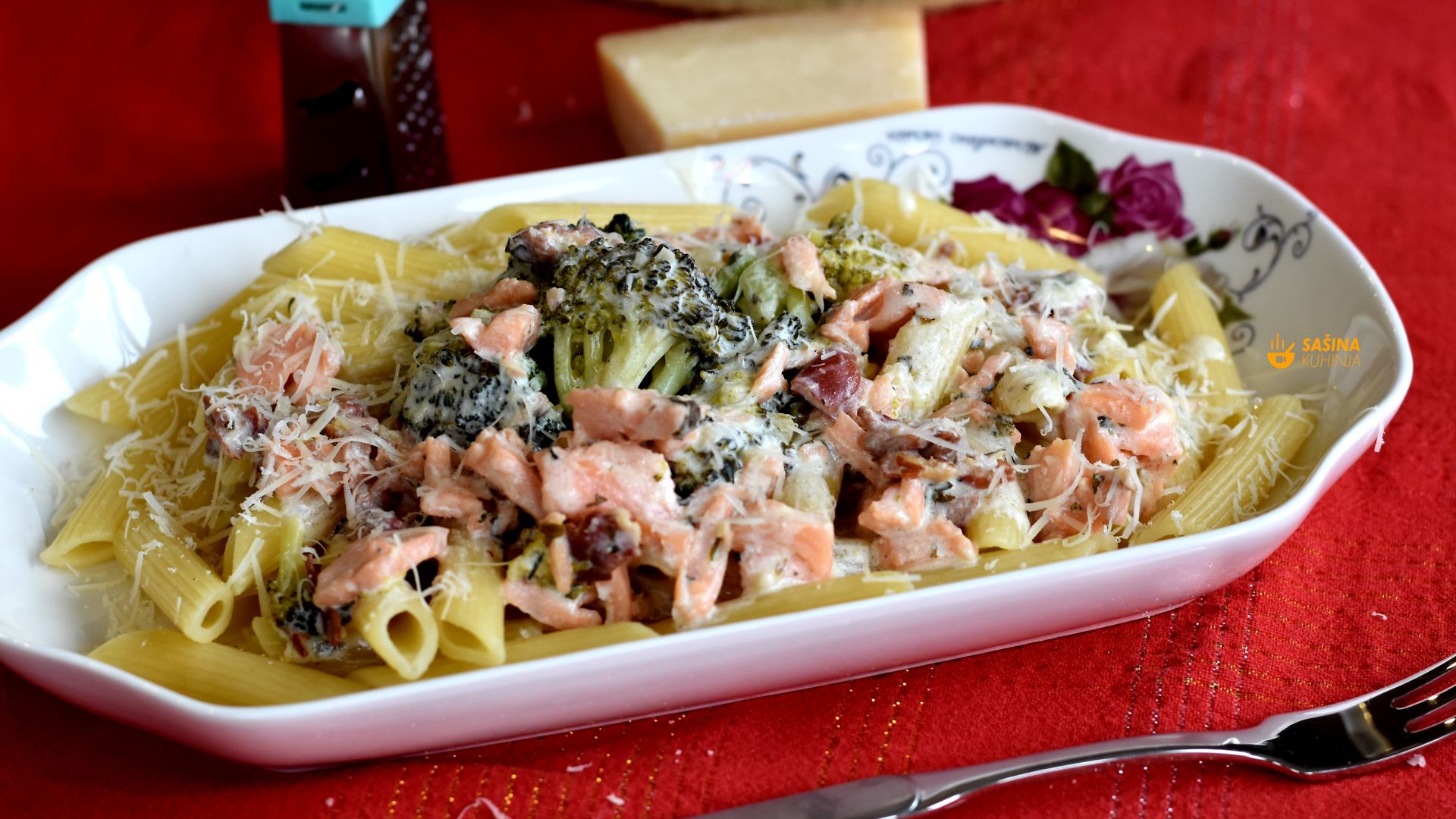 Sa ina Kuhinja Tjestenina Sa Brokulom I Dimljenim Lososom Recept Sa ina Kuhinja Tjestenina Sa Brokulom I Dimljenim Lososom Recept