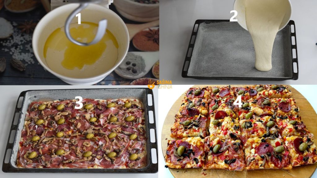 Sašina kuhinja | Obiteljska pizza recept | Sašina kuhinja
