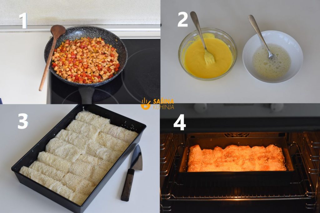 Sašina kuhinja | Rolice s gotovim korama recept | Sašina kuhinja