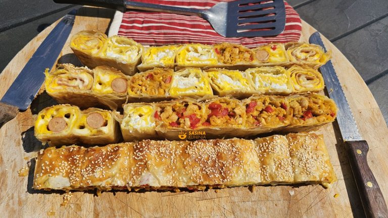 Sašina kuhinja | Rolice s gotovim korama recept | Sašina kuhinja