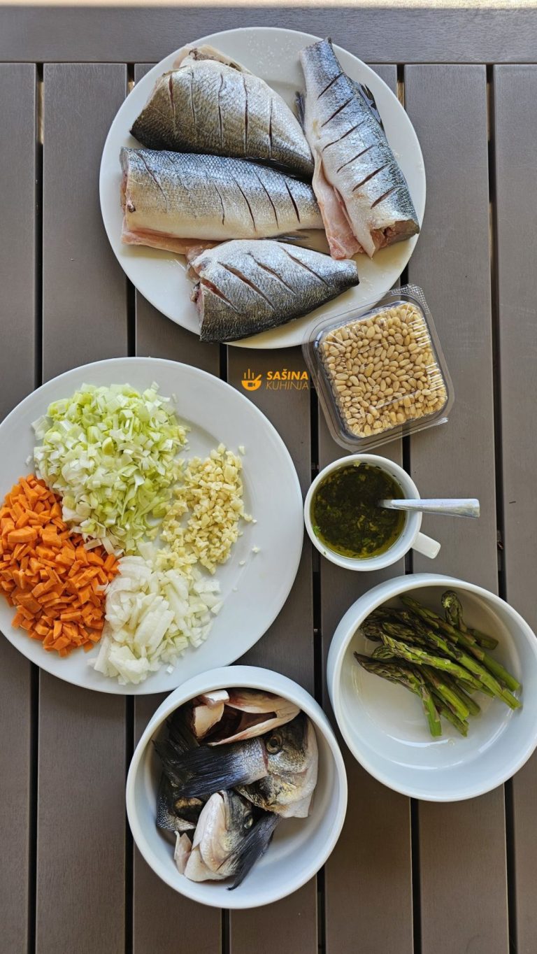 Sašina kuhinja | Brancin i orada obiteljski recept kao ideja za ručak ...