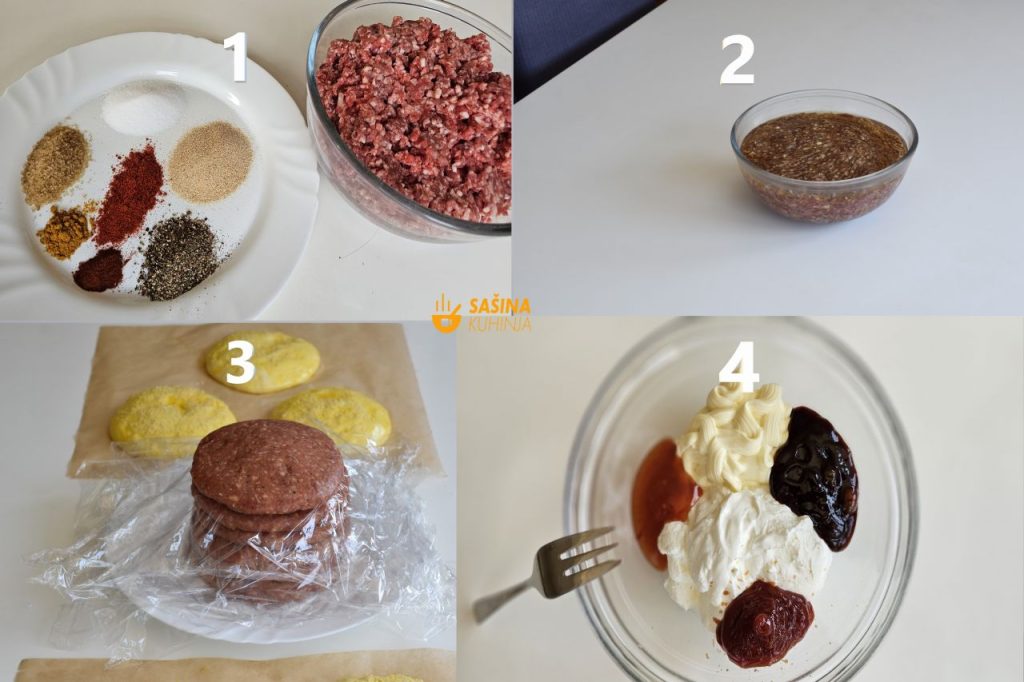 Sašina kuhinja | Sočni burgeri recept a la Sašina kuhinja | Sašina kuhinja